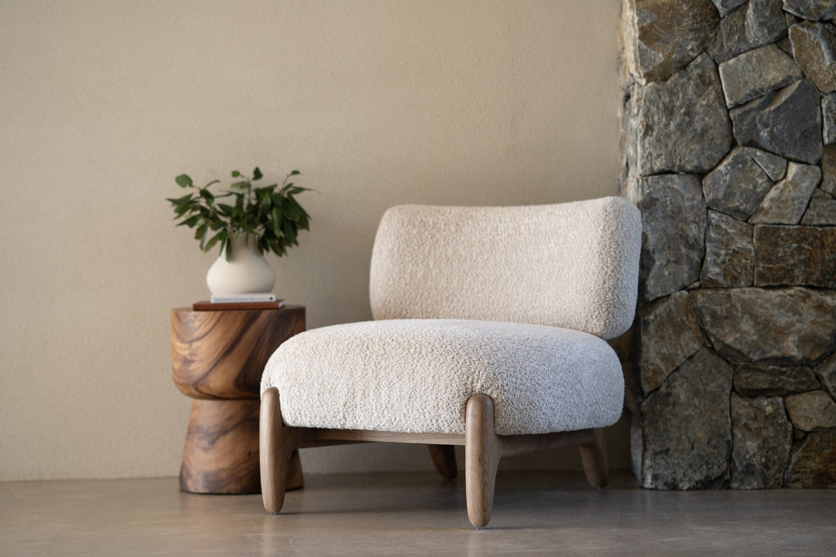 Coco Occasional Chair – Natural Upholstery Lounge Chair – SUN REPUBLIC