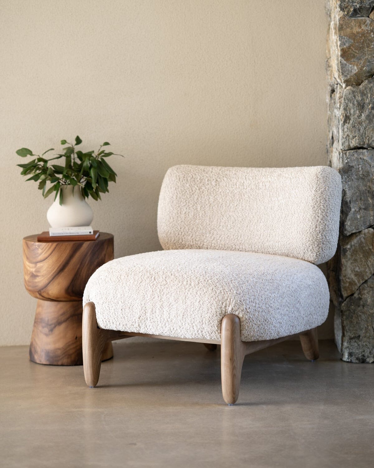 Coco Occasional Chair – Natural Upholstery Lounge Chair – SUN REPUBLIC